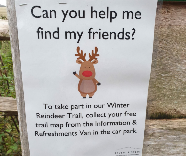 On the trail for missing reindeer - Seven Sisters